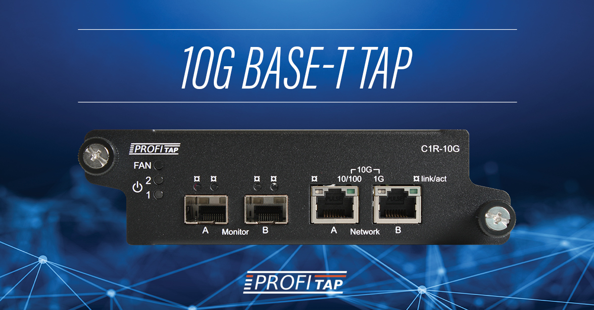 10GBASE-T TAP | 10G Copper Network TAP | Profitap