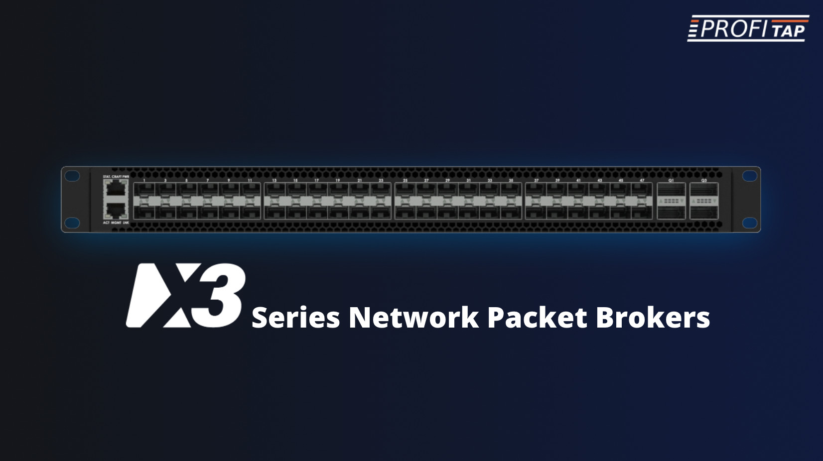 X3-Series | Advanced Network Packet Brokers | Profitap