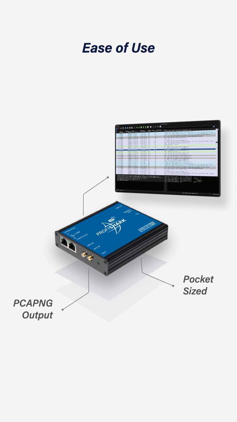 ProfiShark Network TAPs | Portable Packet Capture Devices | Profitap